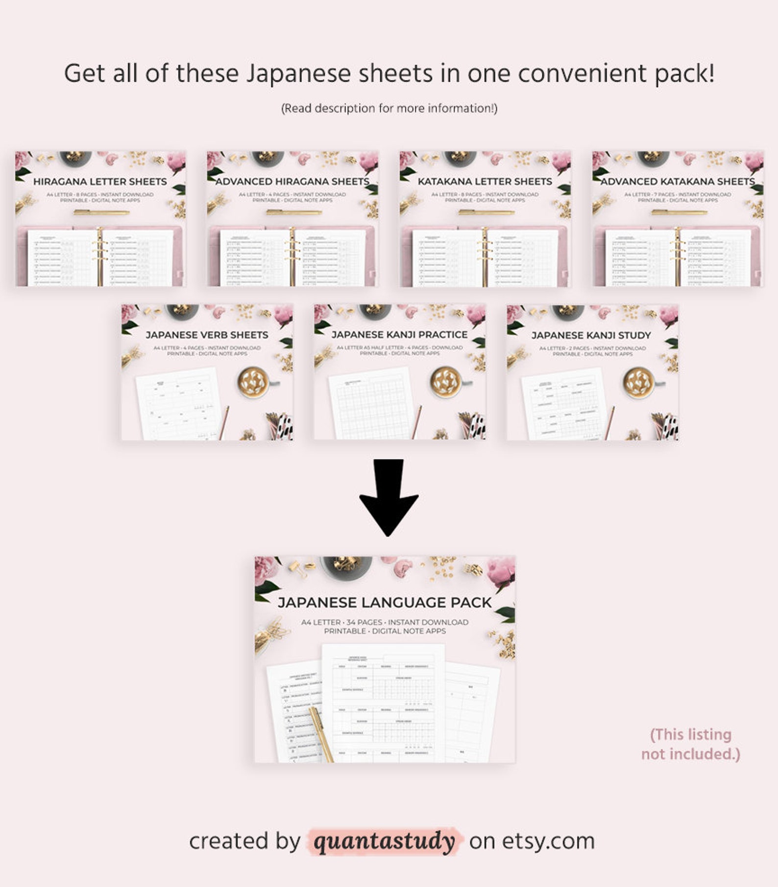 Japanese Digital Notebook Covers and Dividers Navy Blue - Etsy