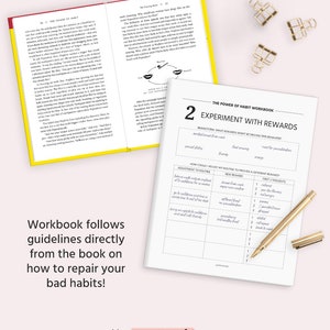 The Power of Habit Companion Workbook, Habit Tracker (digital Download ...
