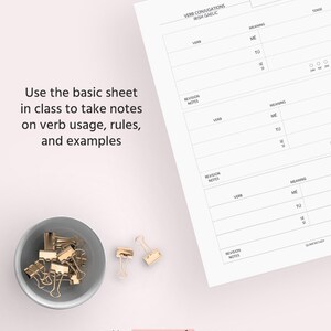 Irish Gaelic Verb Conjugation Printable Worksheets Download St. Patrick ...