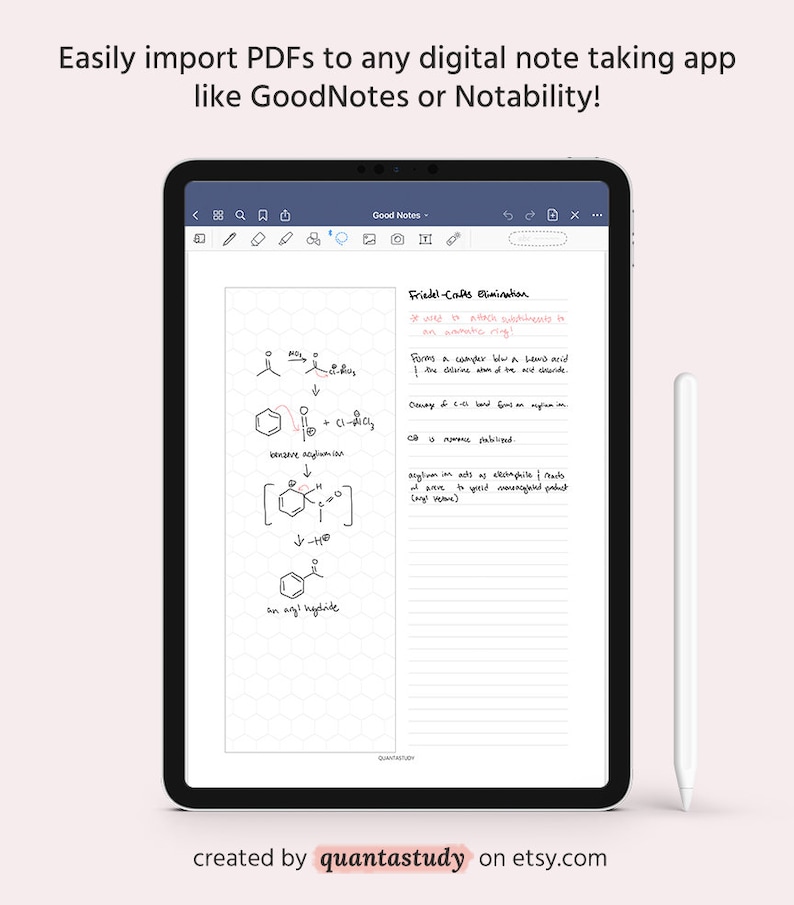 Organic Chemistry Study Pack Printable Student Mechanism - Etsy