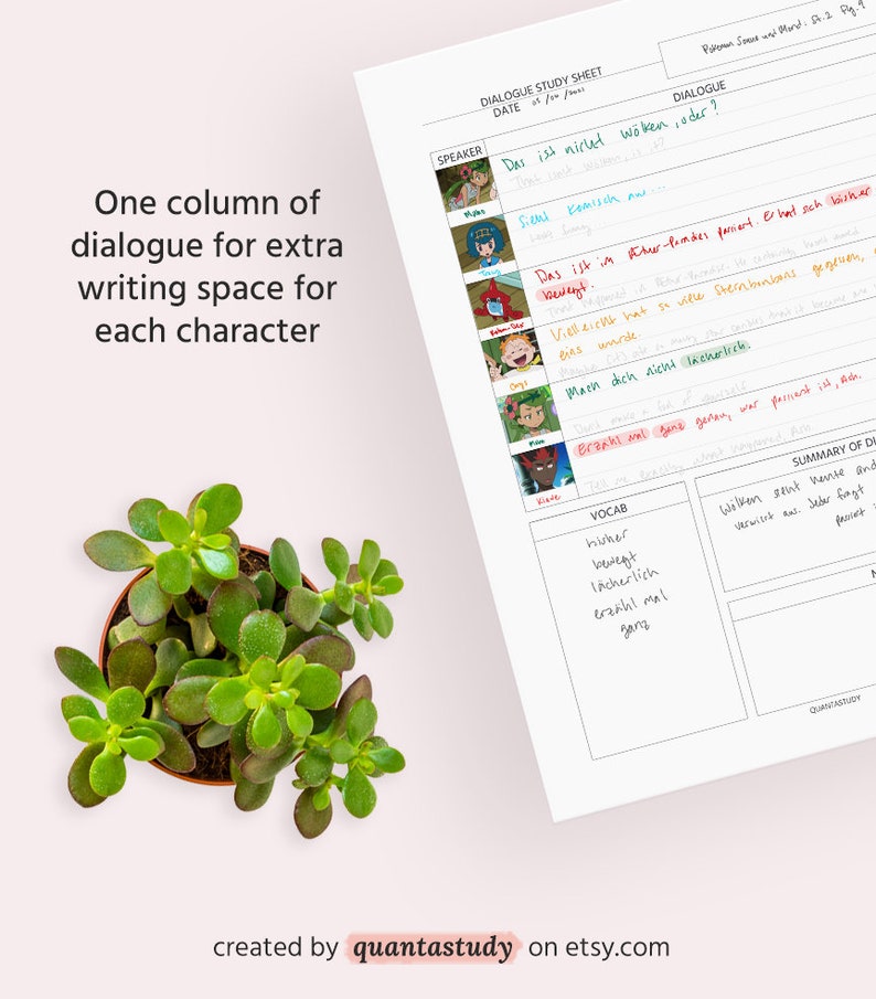 Dialogue Practice Pack Printable Language Learning Vocabulary - Etsy