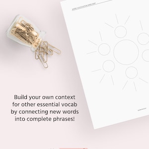 Vocab Practice Pack Printable Language Learning Sheets Worksheets ...