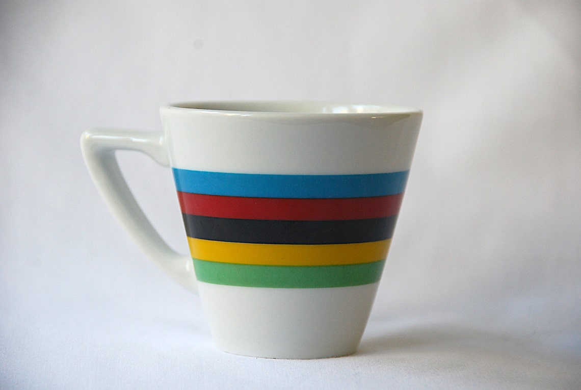 Cycling World Champion Espresso Cup and Saucer - Etsy UK
