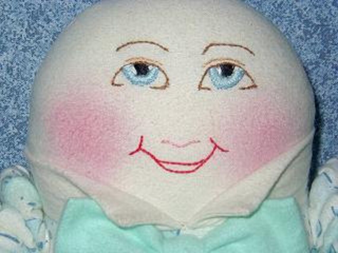 Instant download Yo-Yo Humpty cloth doll pattern - Etsy Portugal