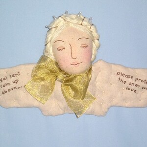 Angel Sent From Above...wallhanging Cloth Angel Doll - Etsy