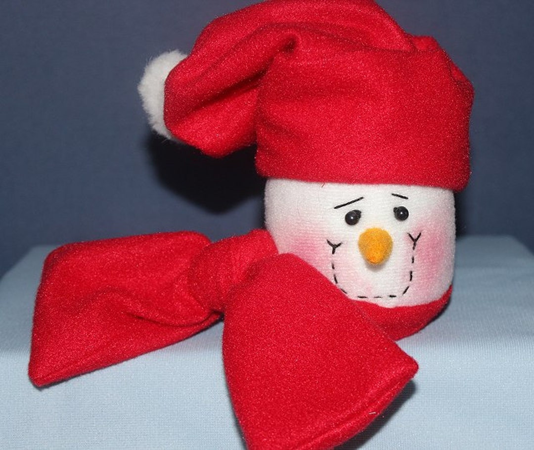 Set of Four (4) Snowman Container Decoration, Money or Jewelry Gift ...