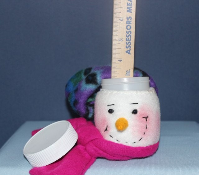 Set of Four 4 Snowman Container Decoration, Money or Jewelry Gift Wrap ...