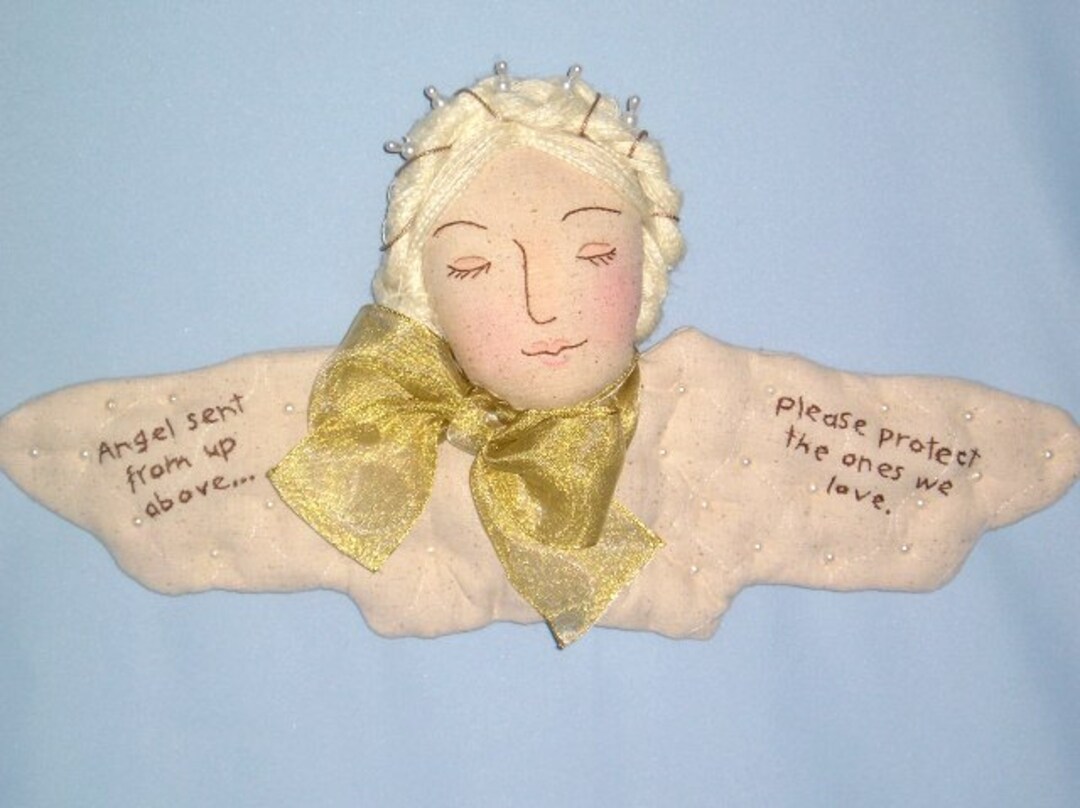 Instant Download Pattern Cloth Angel Wallhanging - Etsy