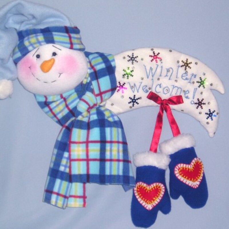 Snowman Banner - Etsy