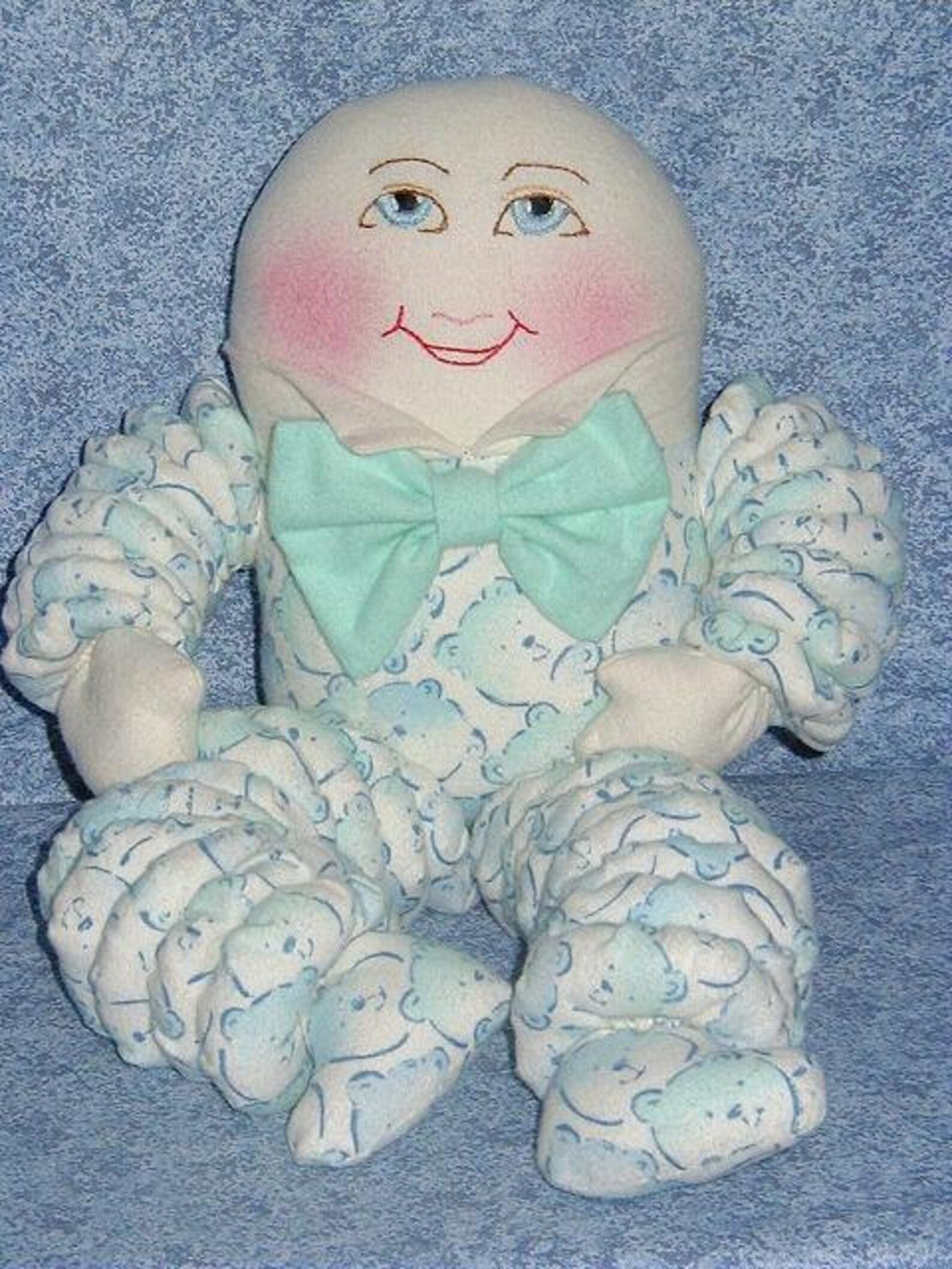Instant download Yo-Yo Humpty cloth doll pattern - Etsy Portugal