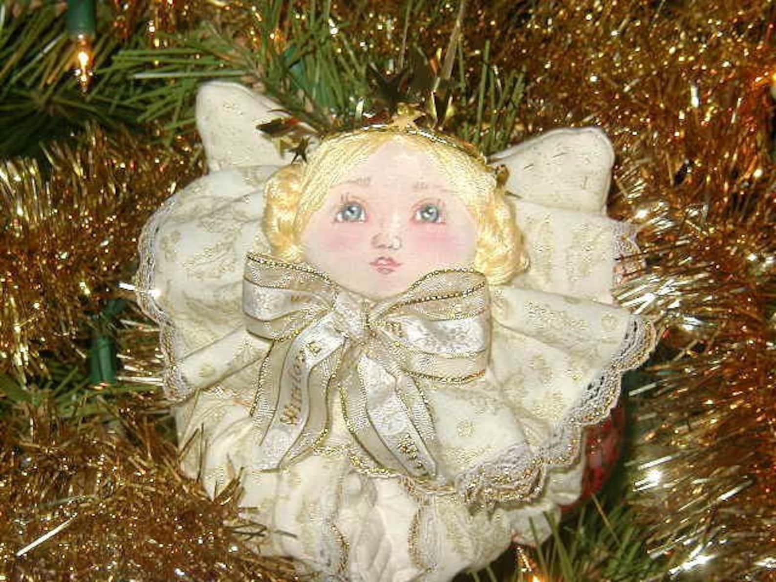 Instant Download Pattern Cloth Angel Ornament or Remembrance Angel - Etsy