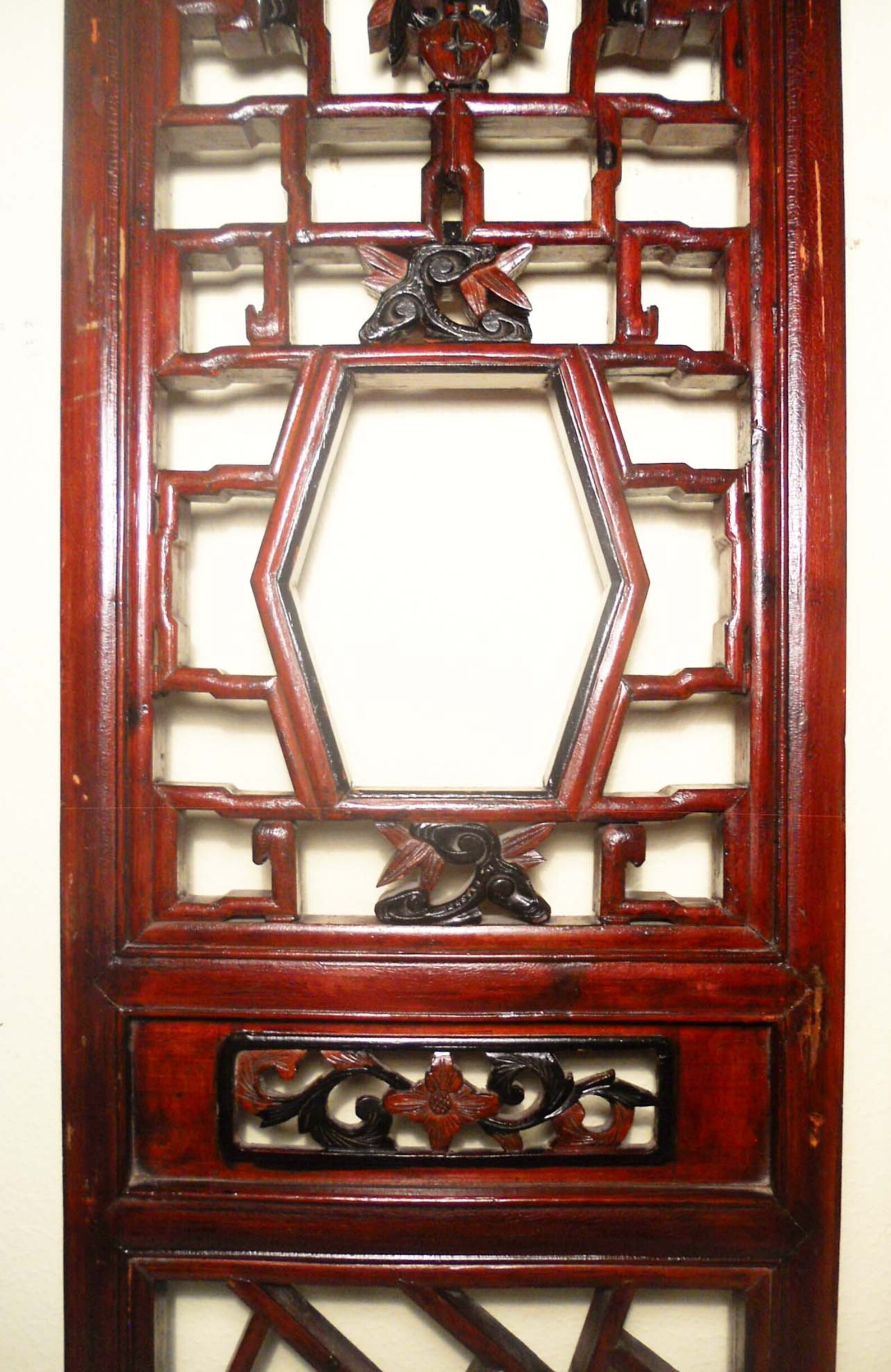 Antique Chinese Screen Panels 2853 Pair Cunninghamia Wood | Etsy