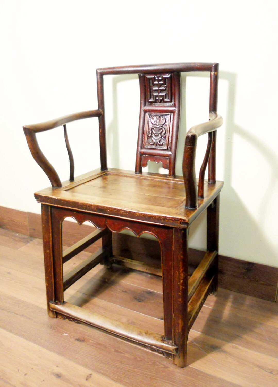Antique Chinese Arm Chair 5452 Circa 1800-1849 We Offer - Etsy