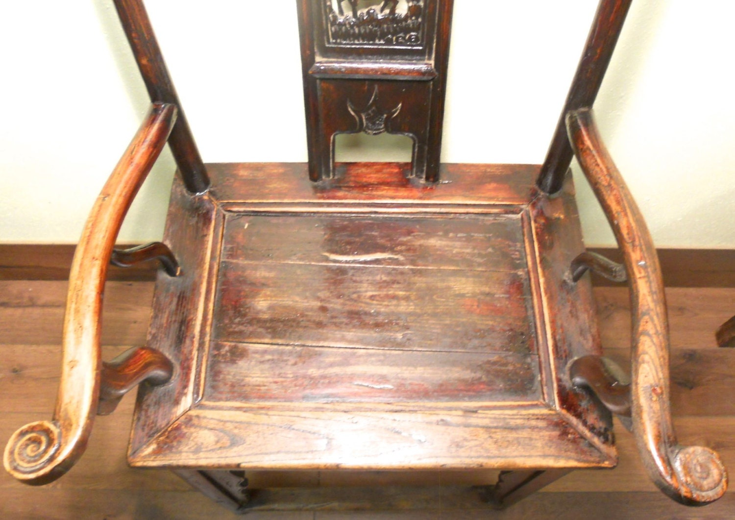 Antique Chinese High Back Chairs (pair) (5936), Circa 1800-1849 - Etsy