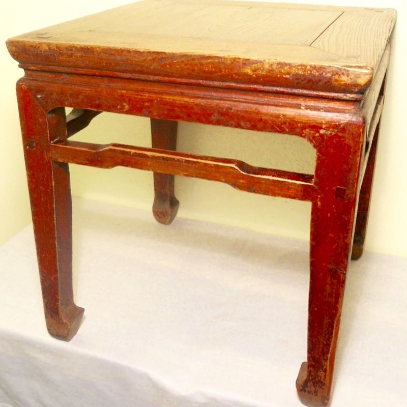 Chinese Wooden Bench - Etsy