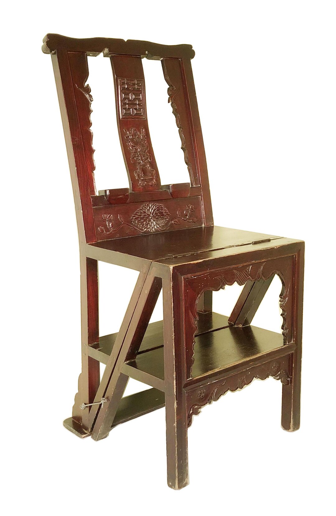 Antique Chinese Library Chair (3376), Circa 1800-1849; We Offer Layaway ...