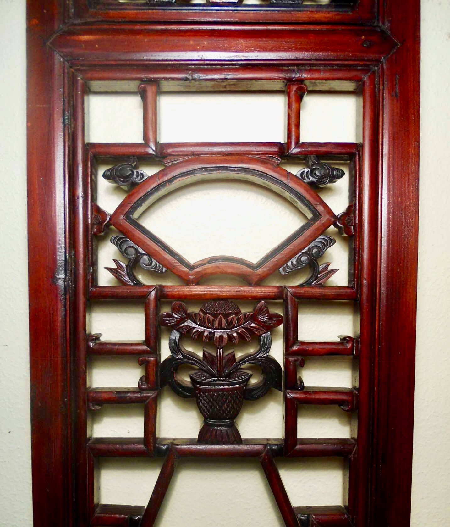 Authentic Antique Chinese Screen Panels 2695 pair - Etsy