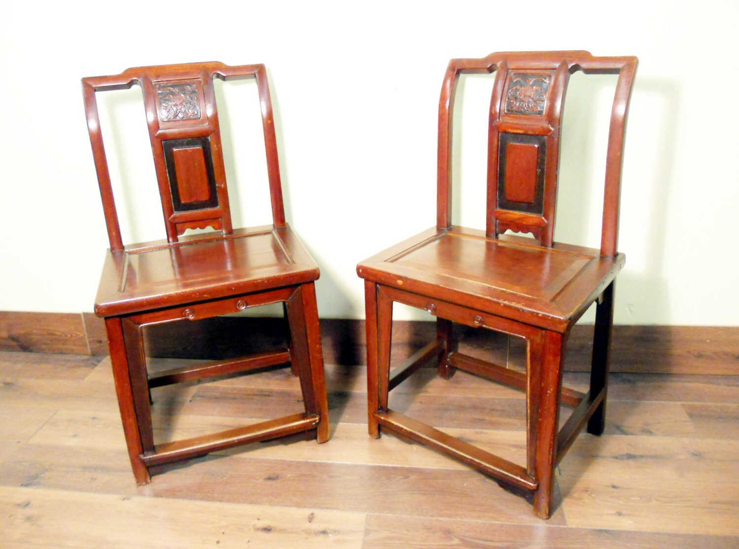 Antique Chinese Ming Chairs (5435) (pair), Zelkova Wood, Circa 1800 ...