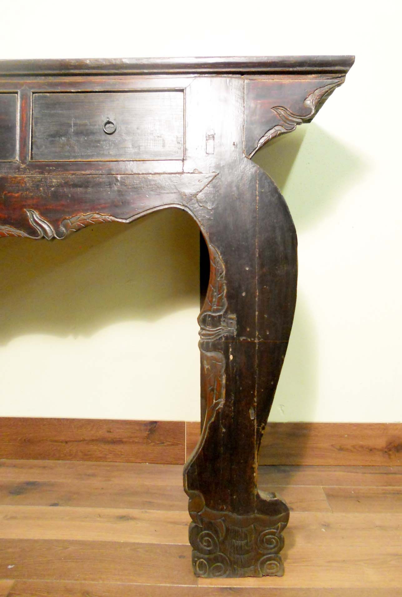 Antique Tall Temple Altar Table 5543 Phoebe Wood Circa - Etsy