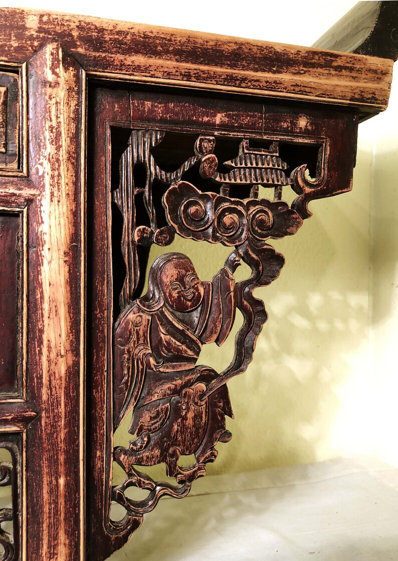 Antique Chinese Petit Altar Cabinet 3323 Circa 1800-1849 | Etsy