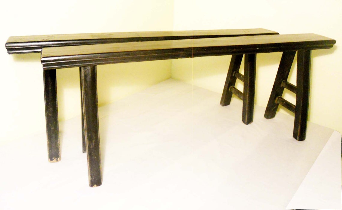 Antique Chinese Ming Bench pair2856 Circa 1800-1849 We - Etsy