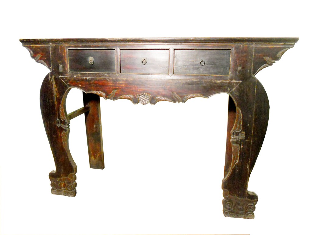 Antique Tall Temple Altar Table (5543), Phoebe Wood, Circa 1800-1949 - Etsy