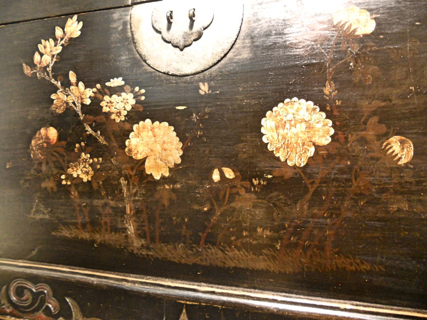 Antique Chinese Hand-painted Chest on Chest 5979, Circa 1800-1849 - Etsy