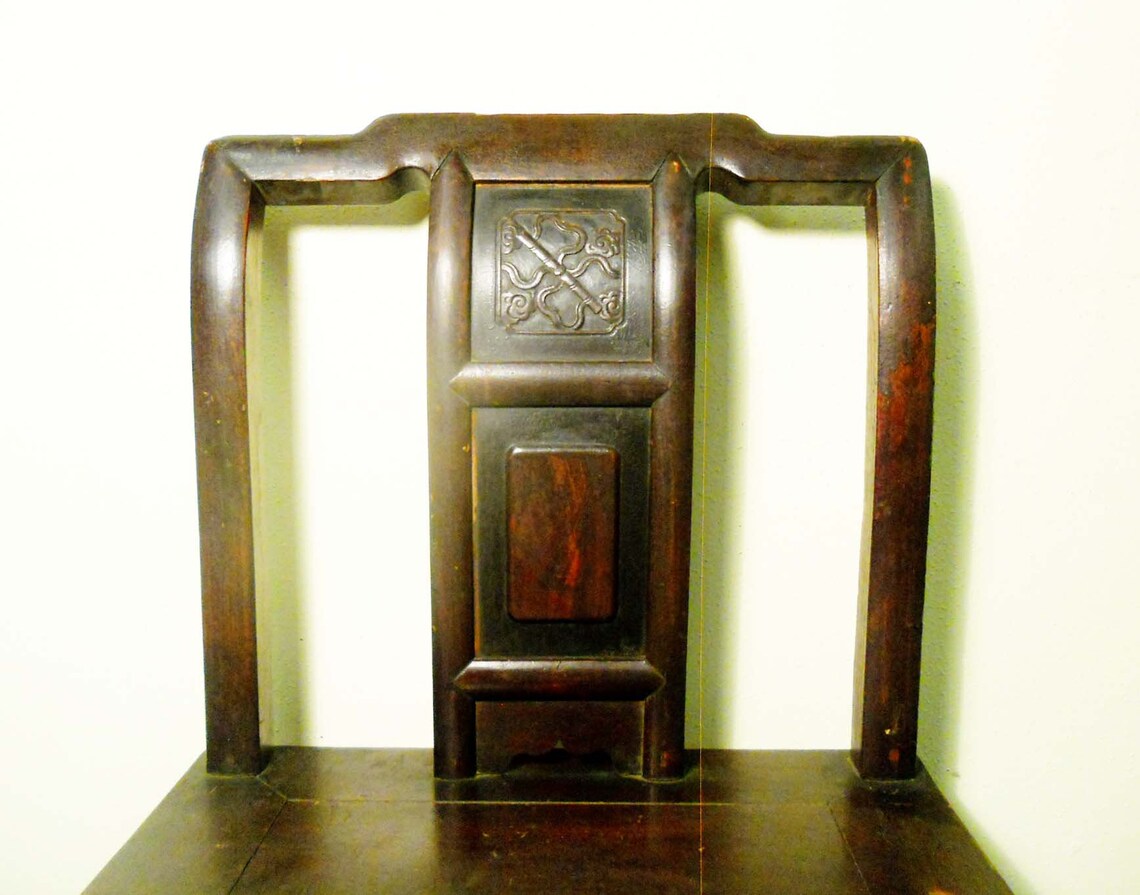 Antique Chinese Ming Chair 5738 Zelkova Wood Circa - Etsy