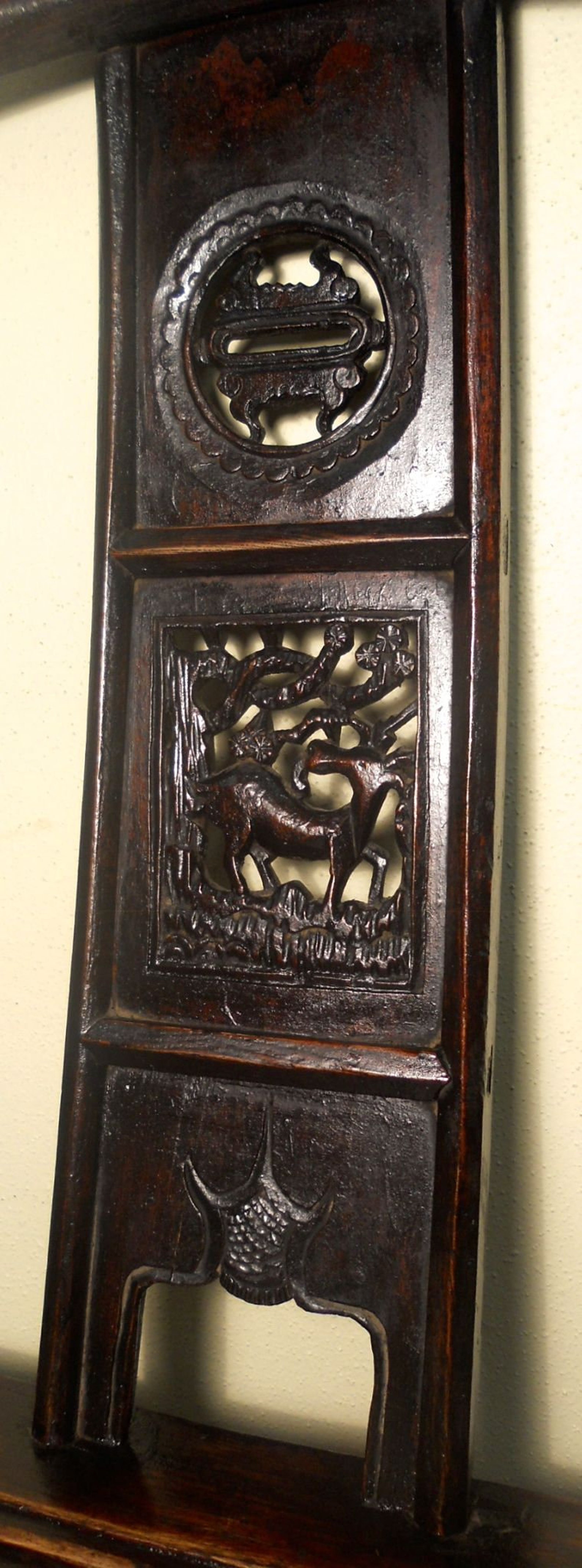 Antique Chinese High Back Chairs pair 5936, Circa 1800-1849 - Etsy