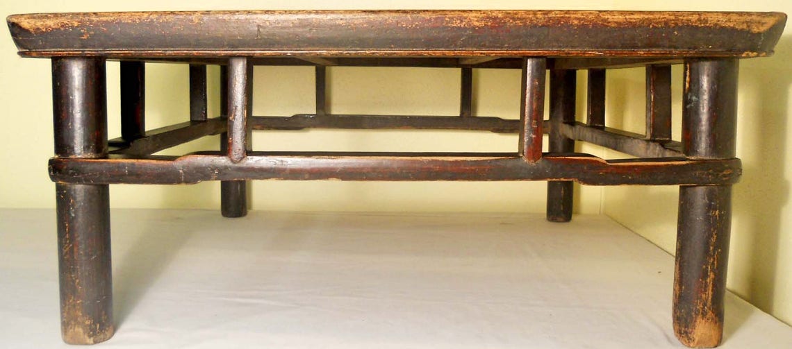 Antique Chinese Ming Square Coffee Table 2608 Circa - Etsy