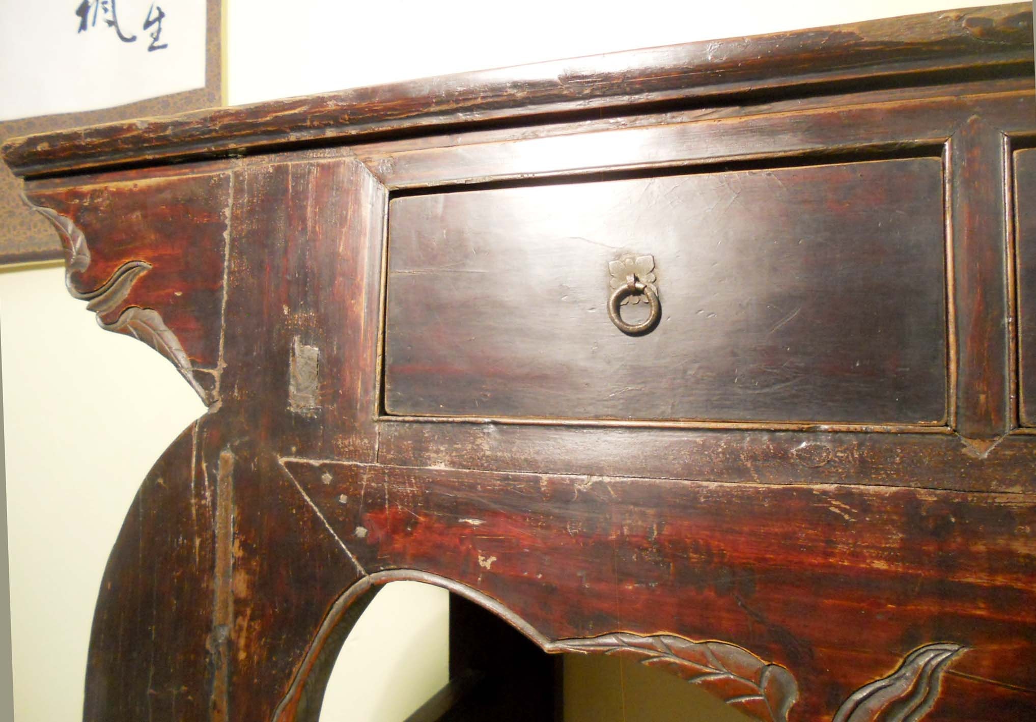 Antique Tall Temple Altar Table 5543 Phoebe Wood Circa - Etsy