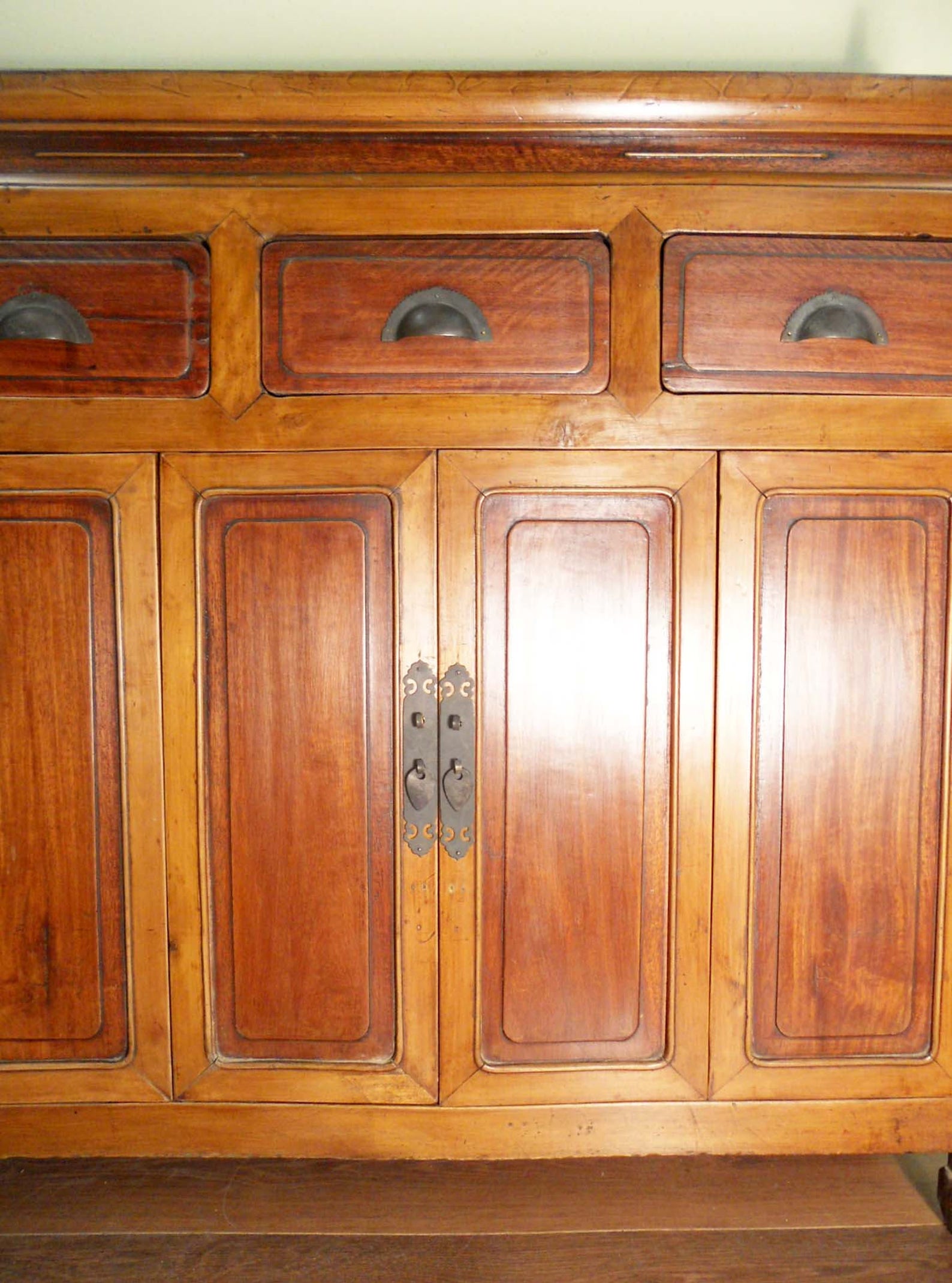 Antique Chinese Rosewood/yellow Zelkova Sideboard (5533), Circa 1850 ...