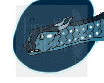 Winter Original Fan Art Wings of Fire Wof Digital - Etsy