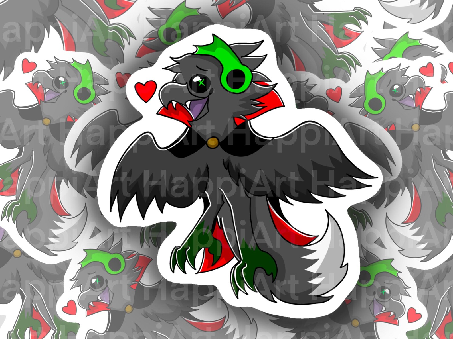 Dracula Hisashi Happi Sticker *halloween Edition* - Etsy