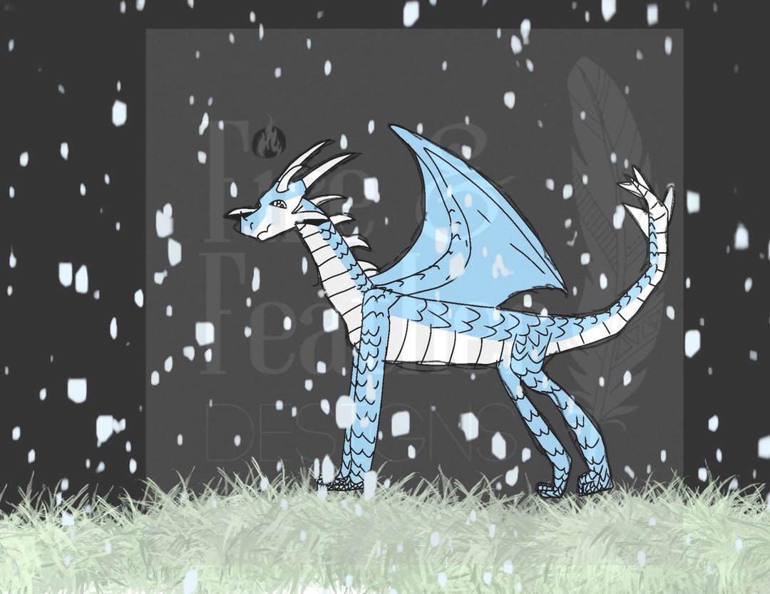 Winter Original Fan Art Wings of Fire Wof Digital Download - Etsy