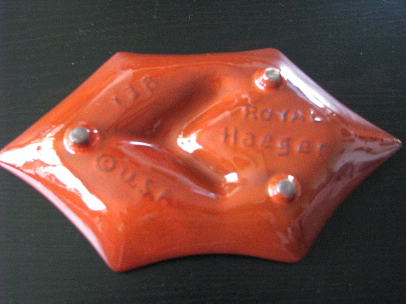 Sale/royal Haeger Orange Pottery Ashtray Number 138 Made in - Etsy