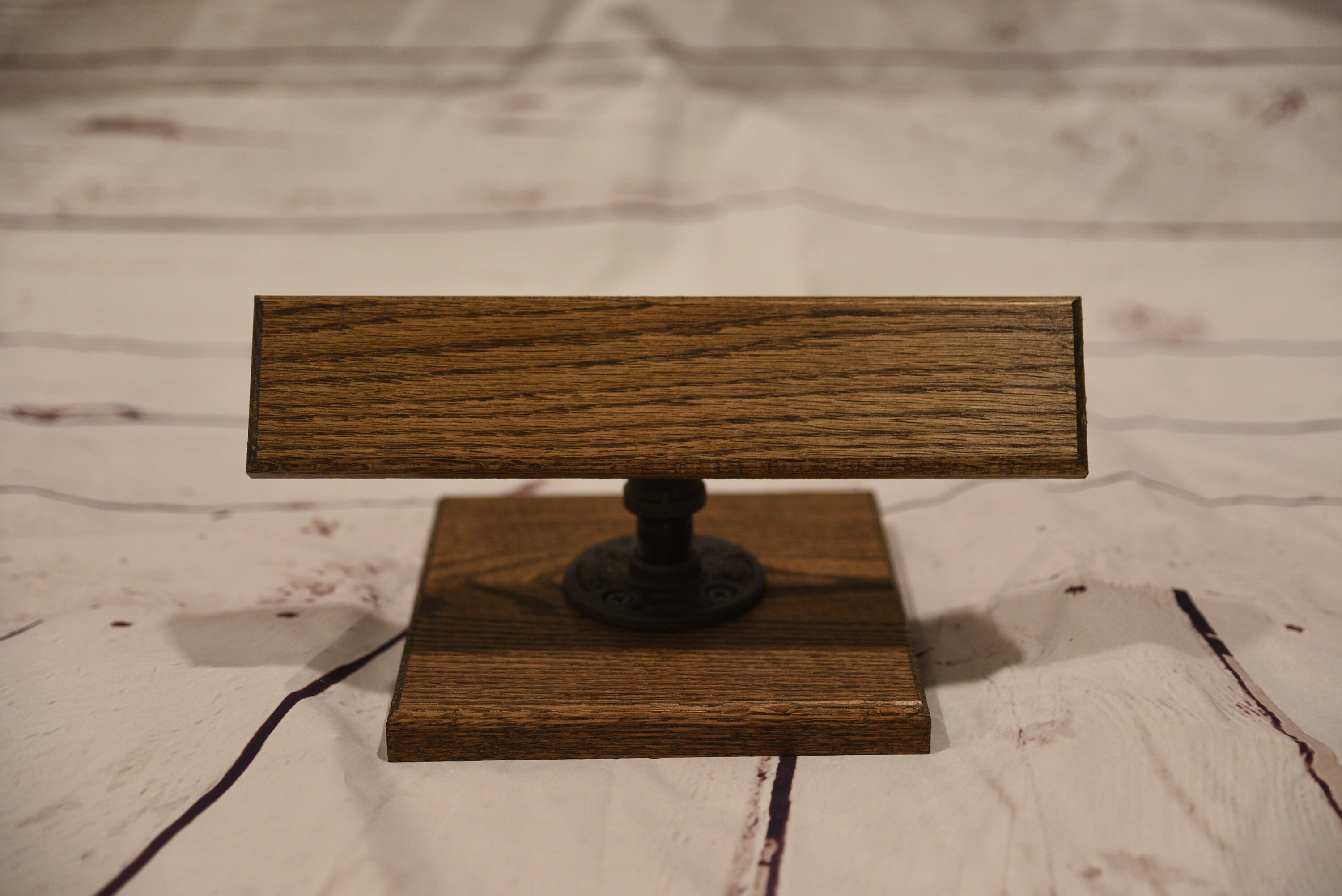 Industrial Pipe Watch Rack Stand With Oak Base - Etsy