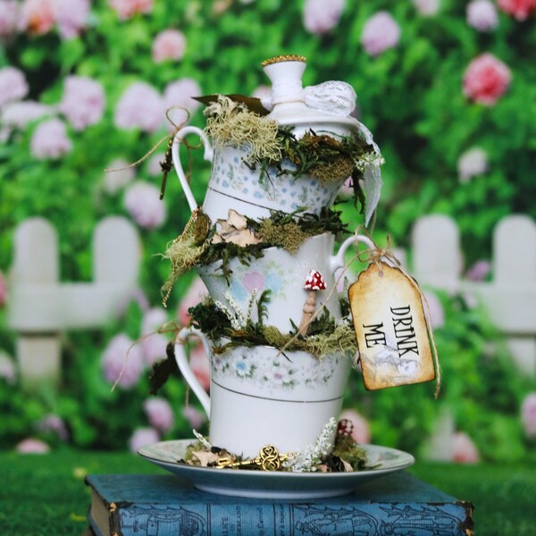 Teacup Centerpiece - Etsy