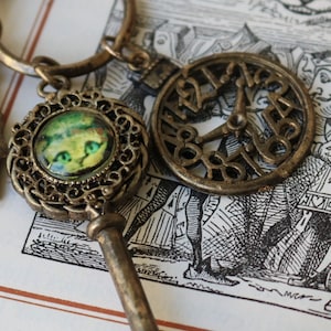 Cheshire Cat Wonderland FOB Keychain|mad Hatter Tea Party Gift|handbag ...