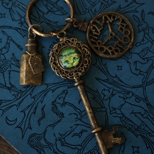 Cheshire Cat Wonderland FOB Keychain|mad Hatter Tea Party Gift|handbag ...