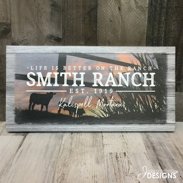 Ranch Sign - Etsy