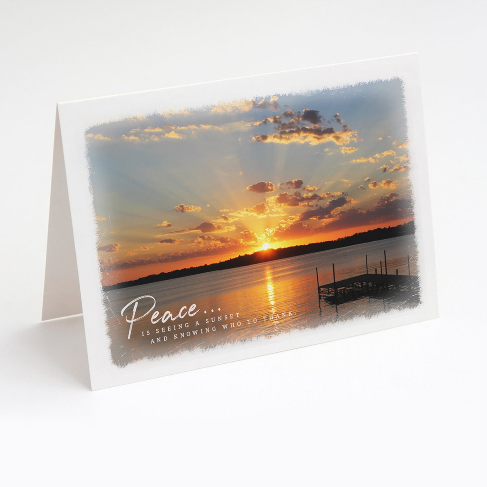 Peace Note Cards Boxed Set of Blank Note Cards Peace is | Etsy