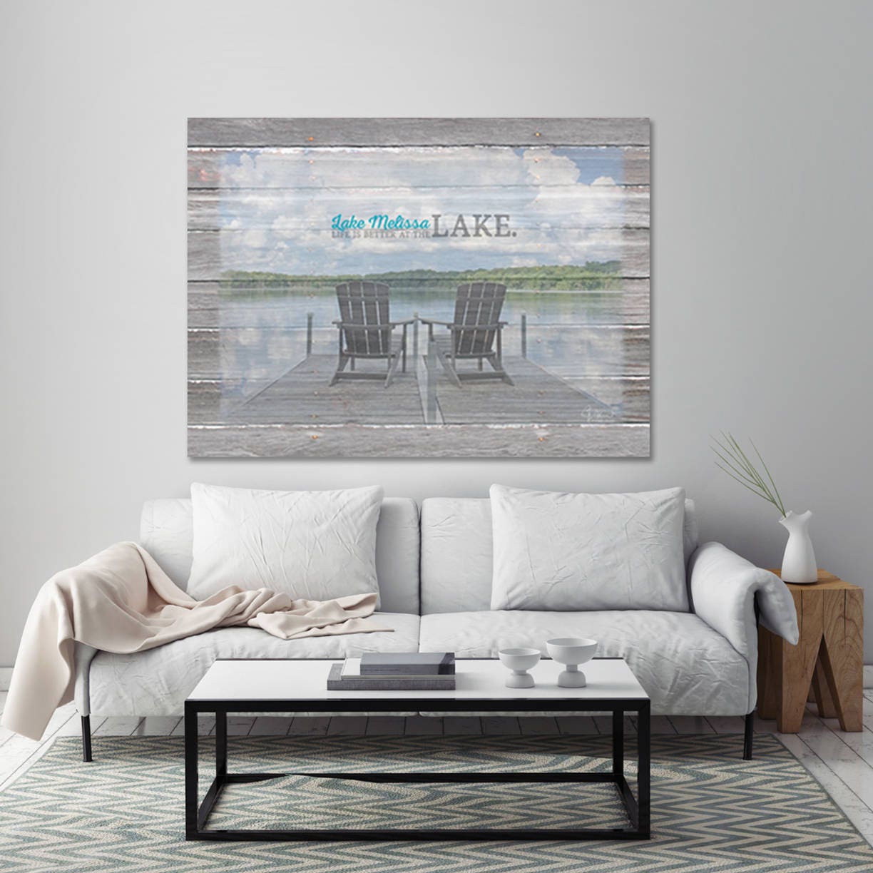 Custom Lake Name Sign Personalized Lake House Decor Photo - Etsy