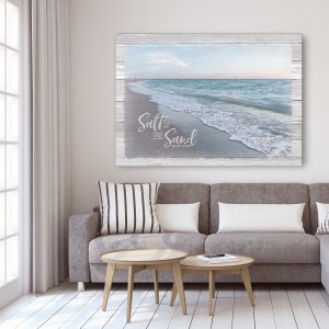 Coastal Decor Print; Salt in My Hair and Sand in My Hair Beach Print ...