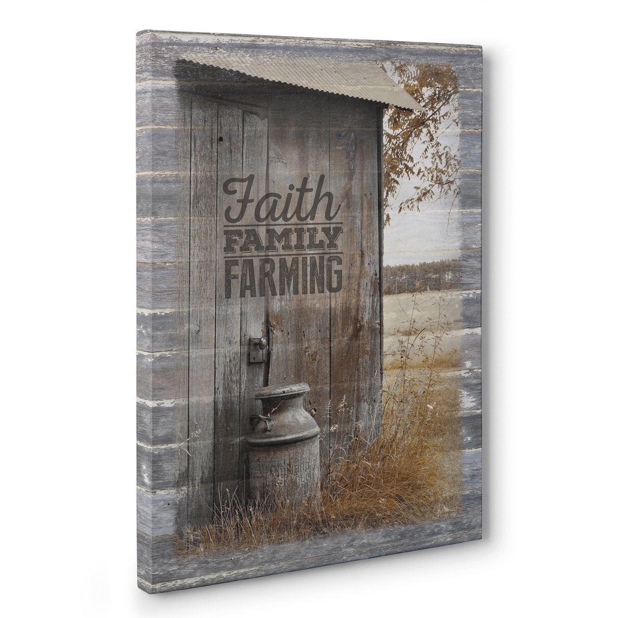 Faith Family Farming Canvas Print - Etsy