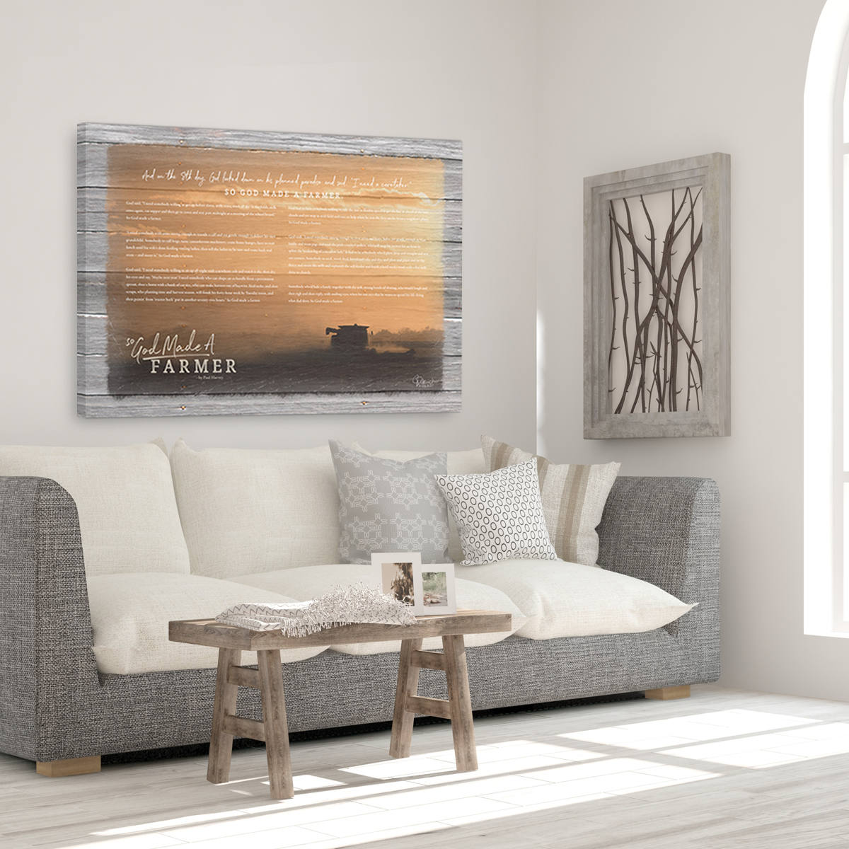 So God Made a Farmer by Paul Harvey Canvas Print so God Made | Etsy