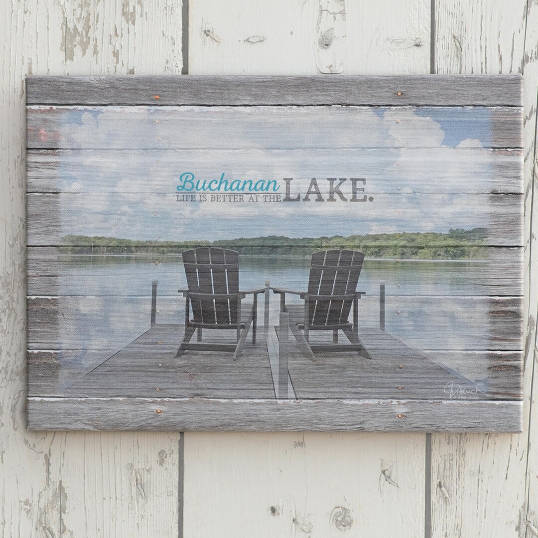 Custom Lake Name Sign Personalized Lake House Decor Photo - Etsy