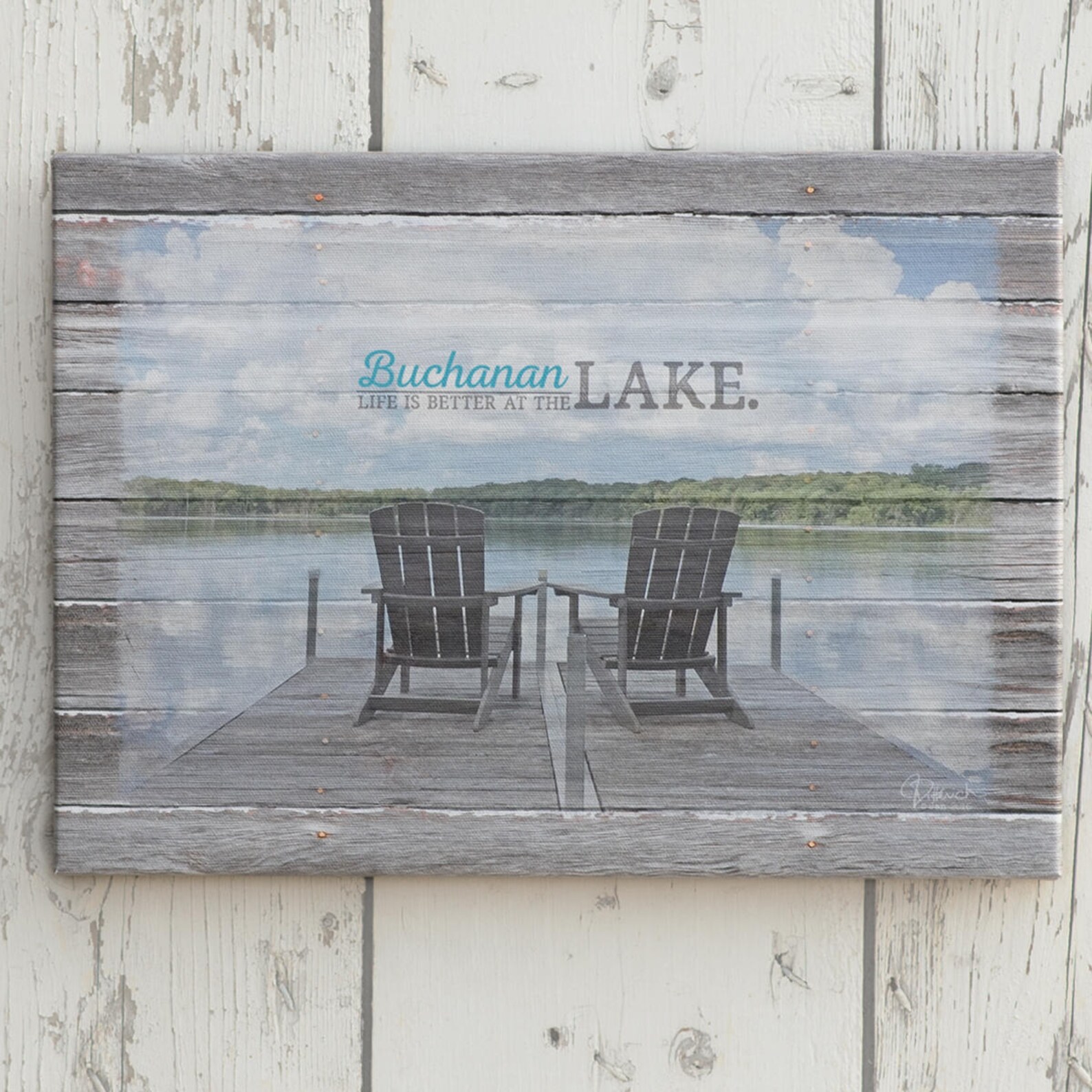 Custom Lake Name Sign Personalized Lake House Decor Photo - Etsy