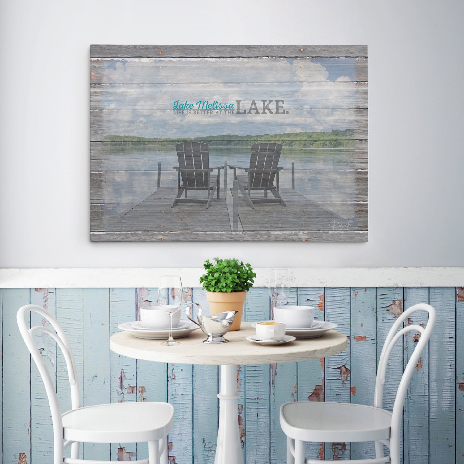 Custom Lake Name Sign Personalized Lake House Decor Photo - Etsy