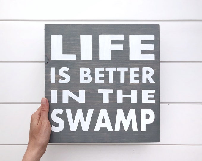 Swamp With Alligator Picture, Louisiana Swamp Wall Hanging, Florida ...